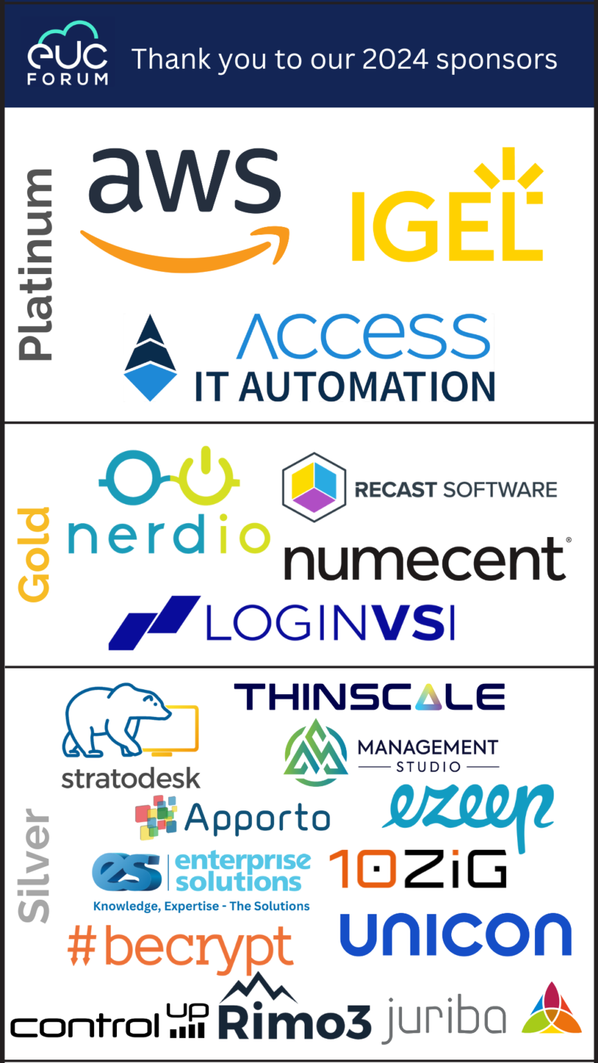 26th November – Winter Meeting – EUC Forum
